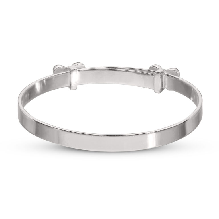 Baby bracelets, keepsake jewellery personalised in UK Bangles